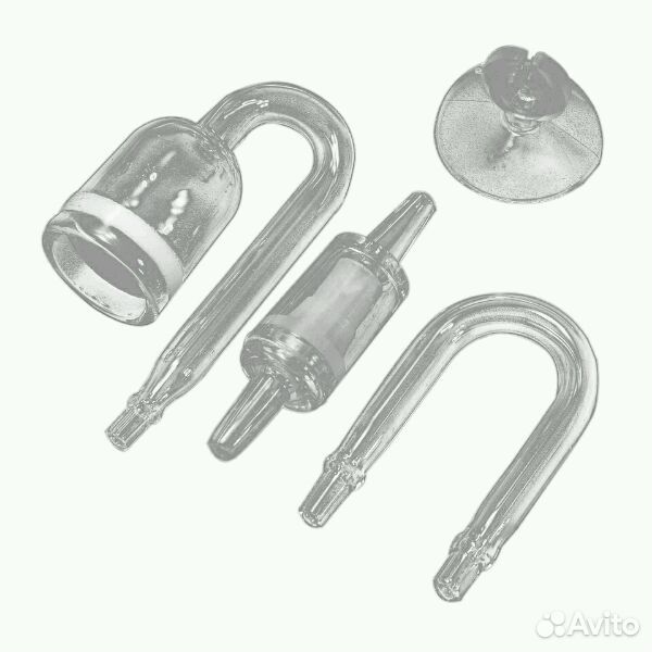 Со2, Диффузор, U- образная трубка, обратный клапан