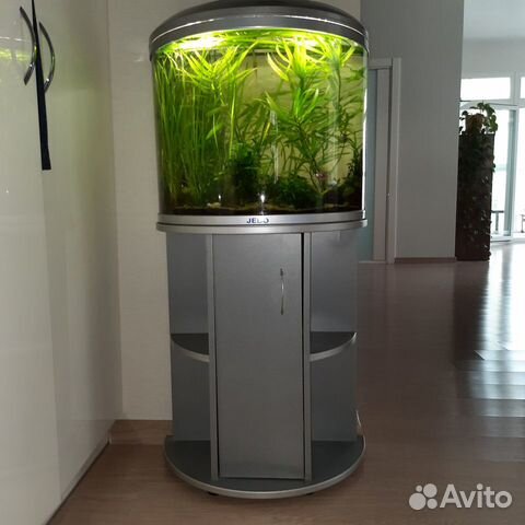 Аквариум с тумбой бу