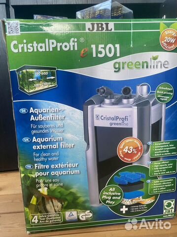 Внешний фильтр JBL CristalProfi e1501