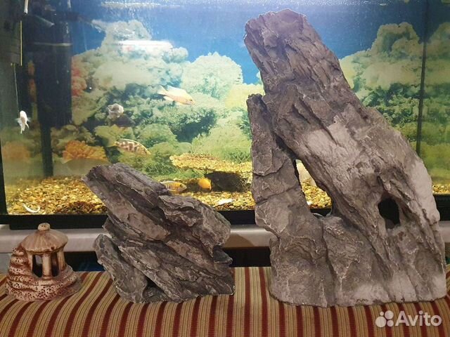 Аквариумная декорация природная Скала/Камень/Грот