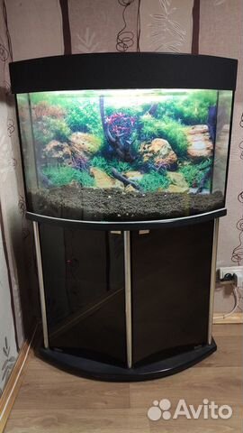 Аквариум на 100 литров с тумбой