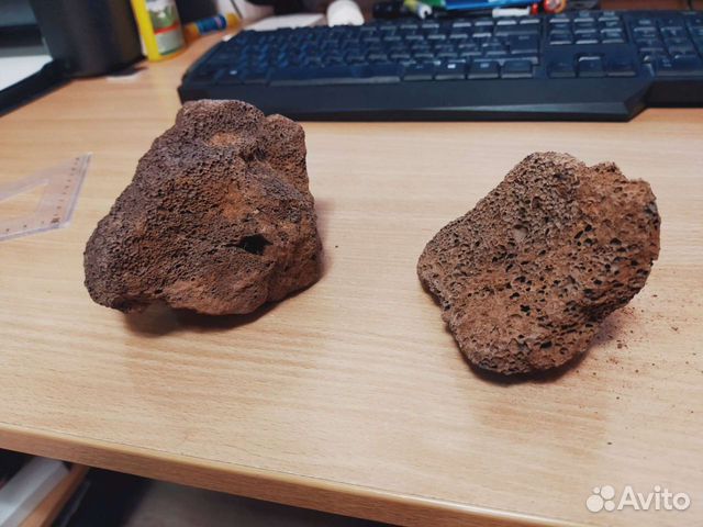 Вулканический камень для аквариума
