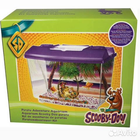 Аквариум детский scooby DOO 15 л пластик