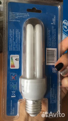 Лампа для светильника в аквариум 30 л