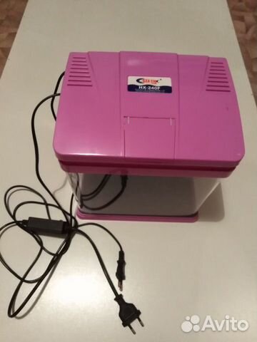 Аквариумный набор (крышка, освещение, фильтр) 8л