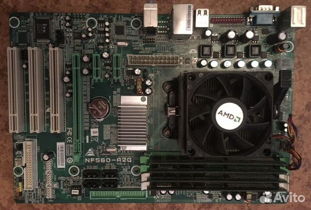 Материнская плата Biostar NF560 A2G купить в Красноярске | Электроника ...