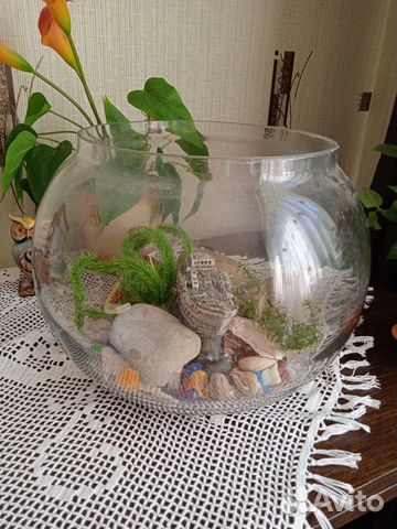 Аквариум 18л круглый